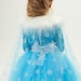 Inspired Ice Queen Costume for Girls - Snow Princess Dress up Winter ...