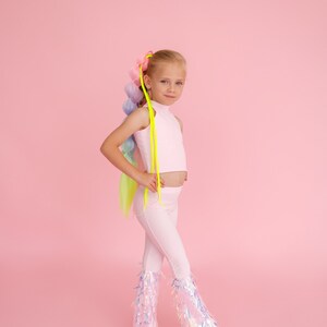 Blush Pink Mermaid Tail Costume For Girls Off Shoulder Mermaid