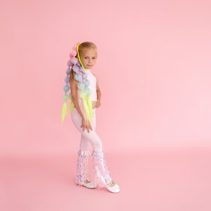 Blush Pink Mermaid Tail Costume for Girls - off Shoulder Mermaid ...