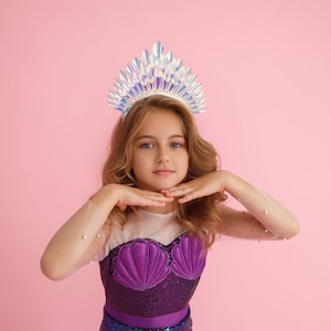 Little Mermaid Dress - Enchanting Purple Mermaid Costume for Magical ...