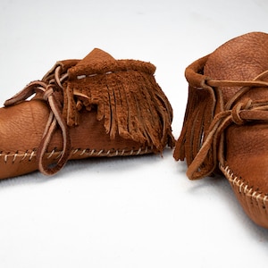 Handmade Moose or Elk Hide Moccasins - Etsy