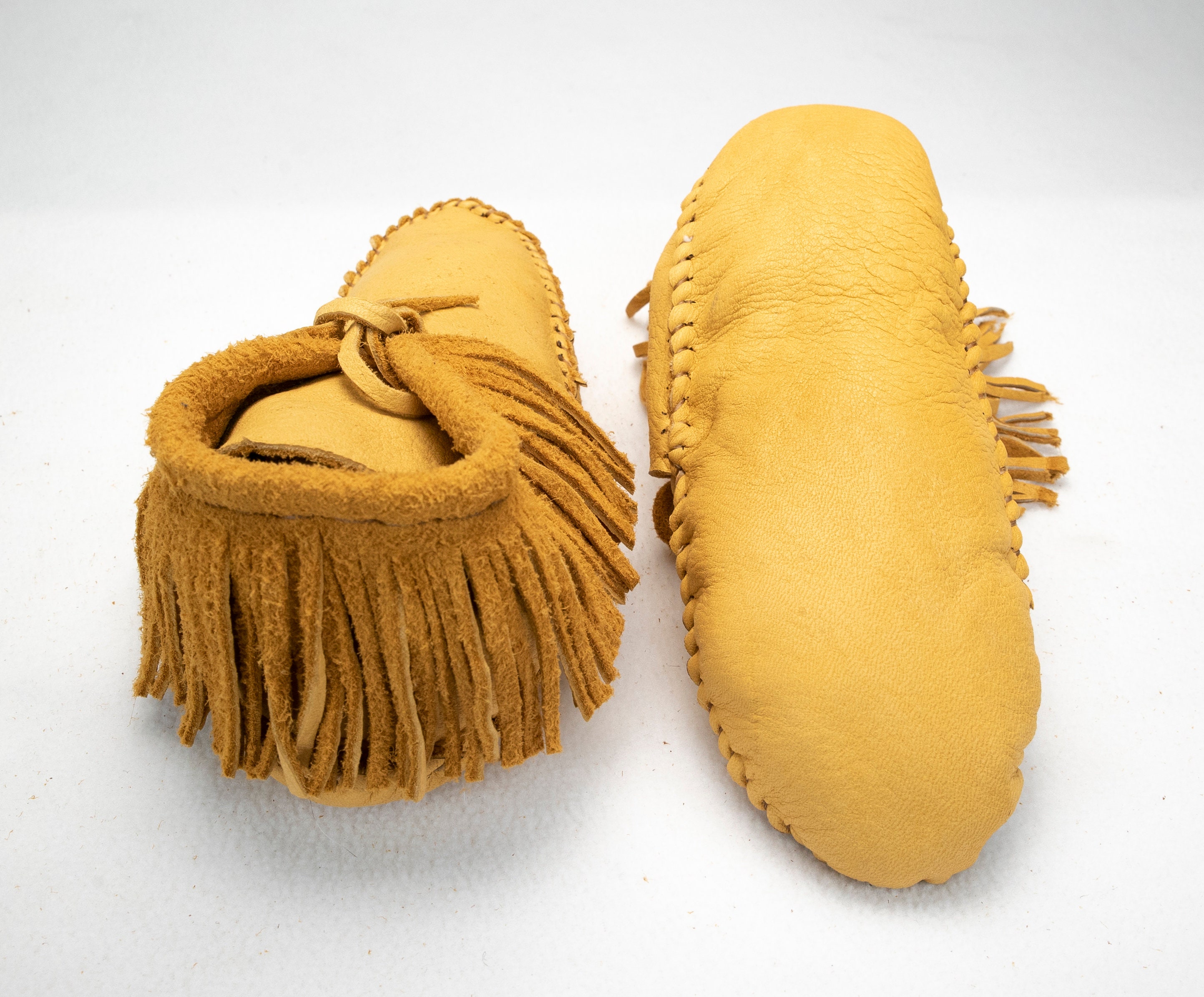 Handmade Moose or Elk Hide Moccasins - Etsy
