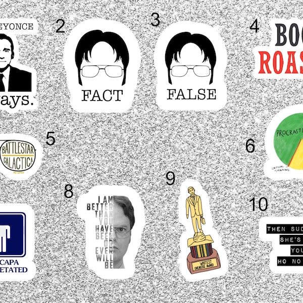 The Office Stickers (You'll Love) - Etsy