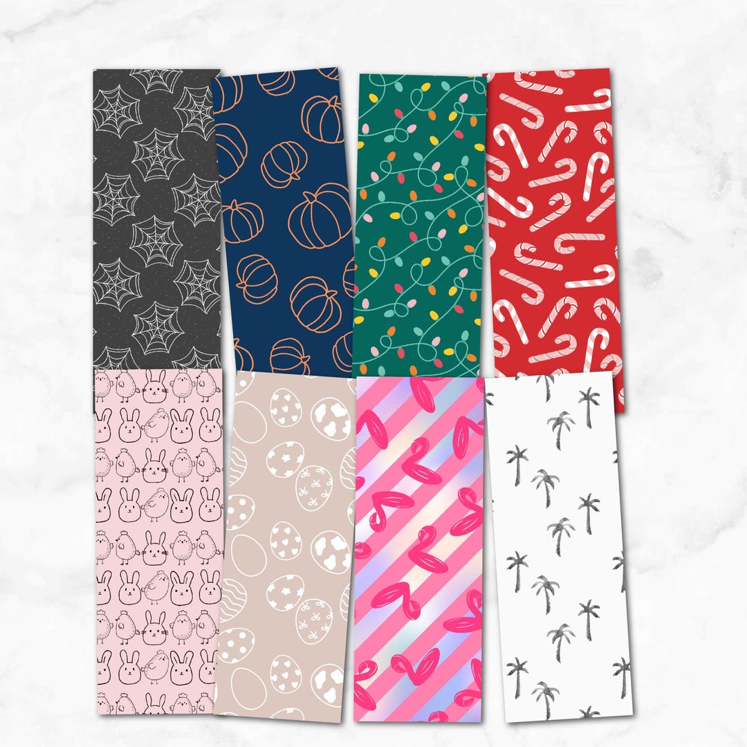 Mystery Holiday/seasonal Bookmark Bundle - Etsy