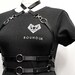 Cage Clasp Adjustable Chest Harness - Etsy UK