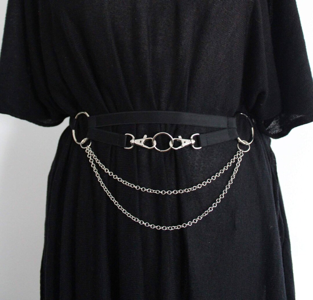 Adjustable Chain Link Clasp Belt - Etsy