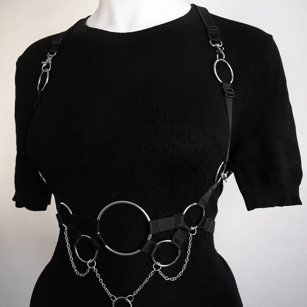 Goth Harness - Etsy