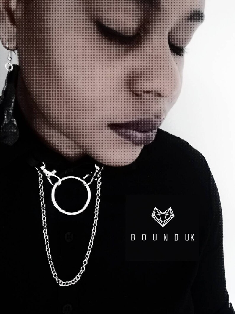 O Chain Choker adjustable - Etsy