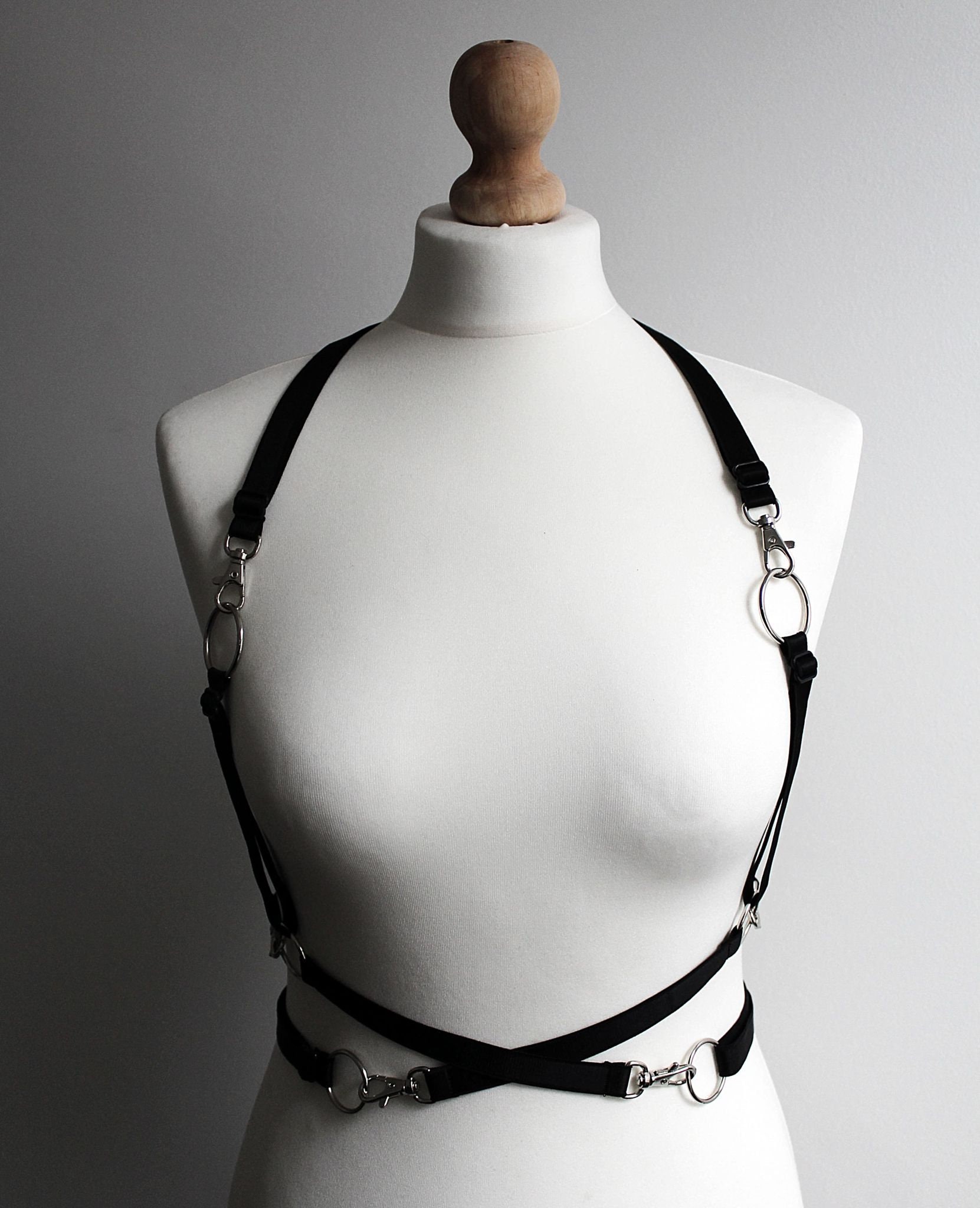 Adjustable Suspender Clasp Chest Harness - Etsy Canada