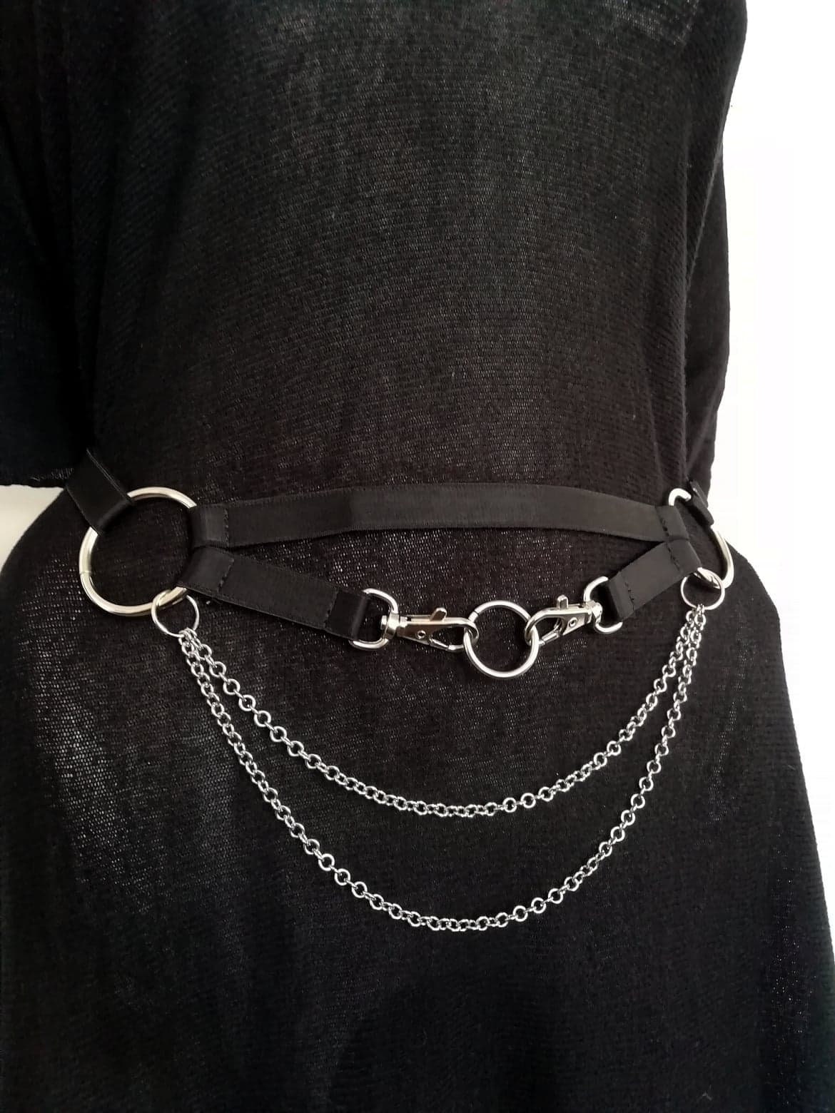 Adjustable Chain Link Clasp Belt | Etsy