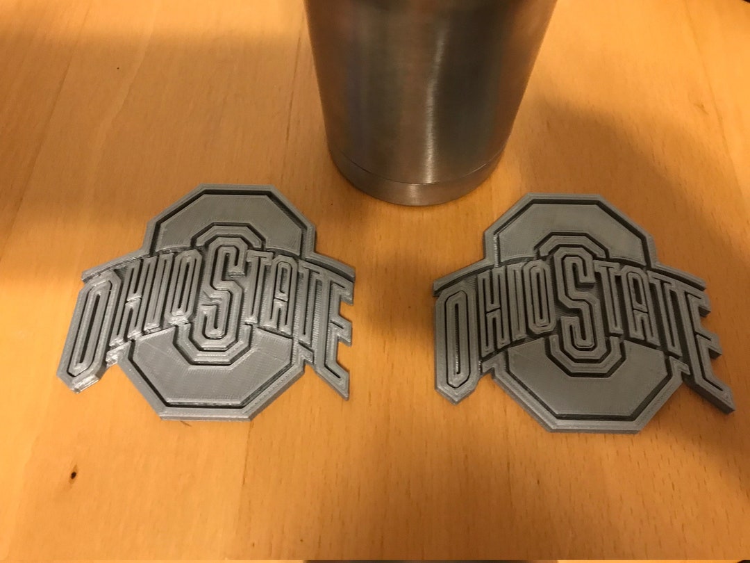 Ohio State Logo Coasters. - Etsy