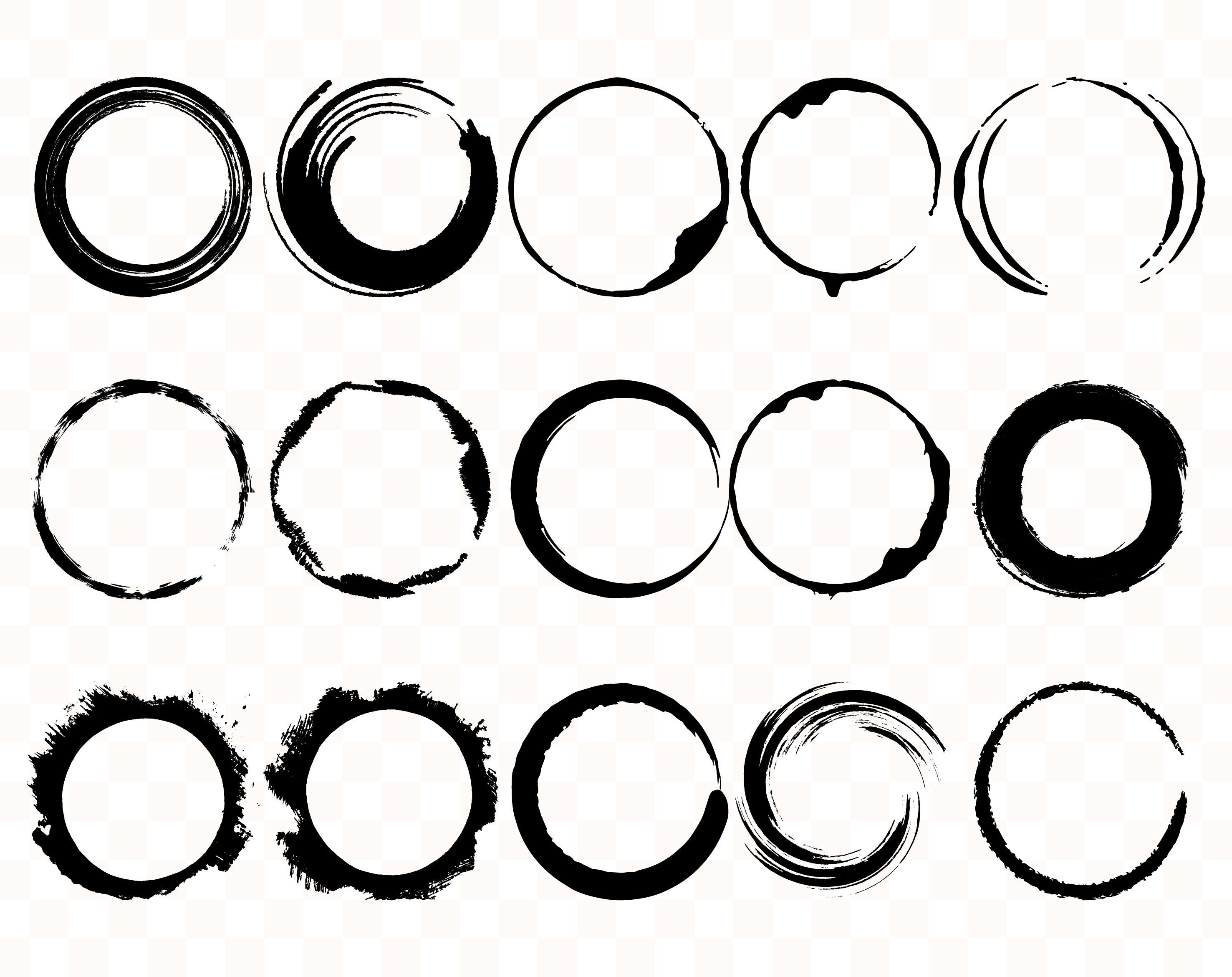 Circle Svg Circle Svg Files Circles Svg Circle Silhouette Etsy
