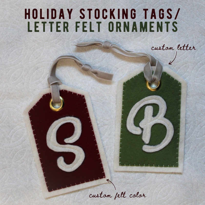 Felt Name Tags - Etsy