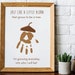 Little Acorn Handprint, Baby Kid Handprint Art, Fall, DIY at Home ...