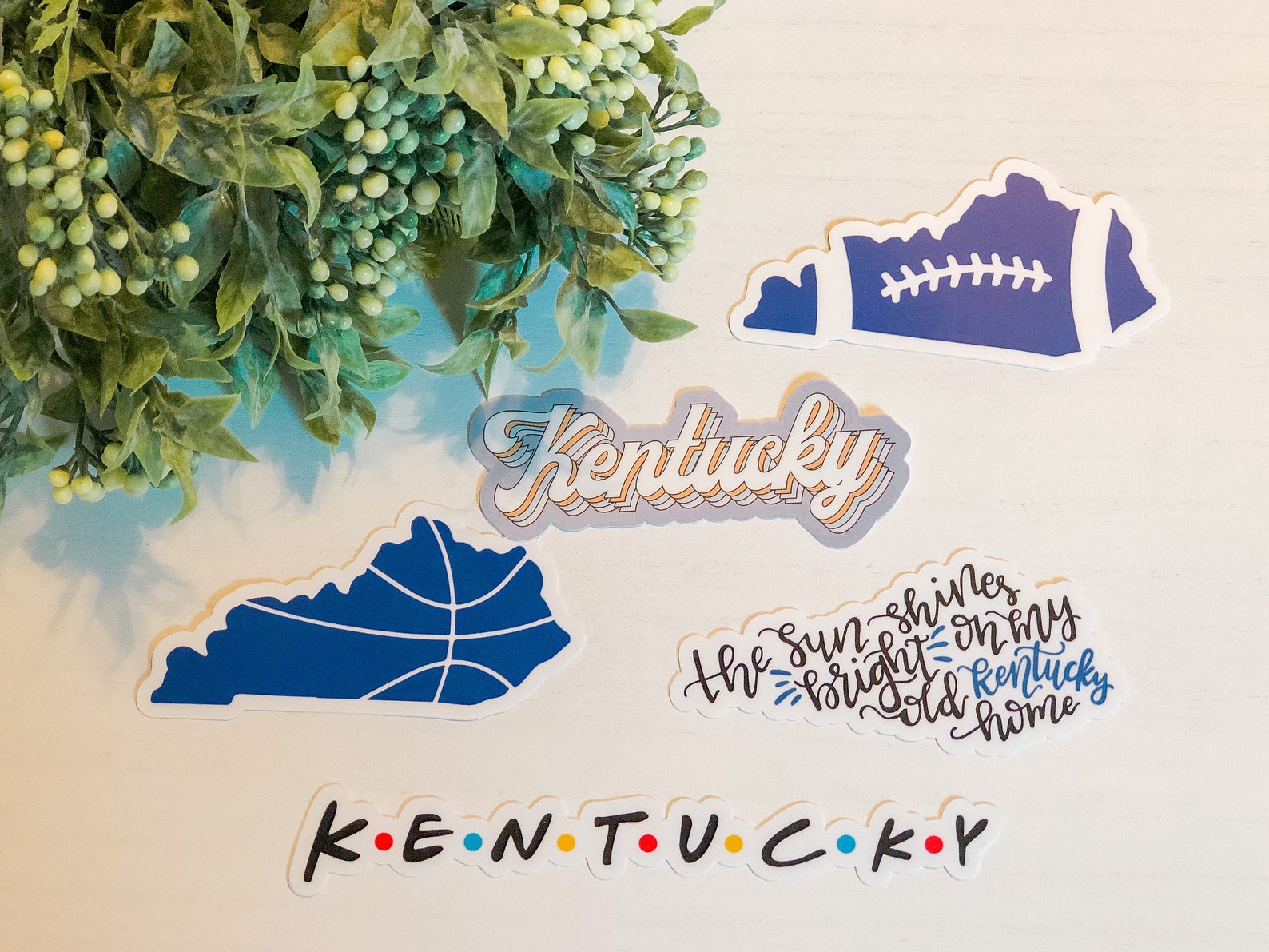 Kentucky Basketball Sticker University of Kentucky Kentucky - Etsy