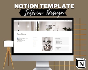 Personal Interior Design Planner (notion Template) - Etsy