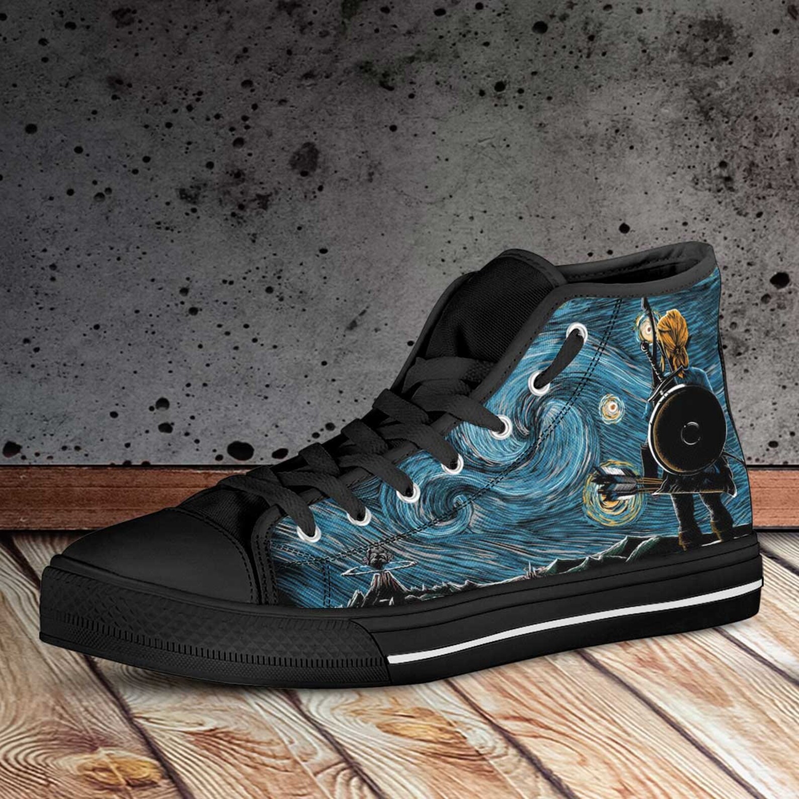 Legend of Zelda Shoes Legend of Zelda High Top Sneaker Link - Etsy