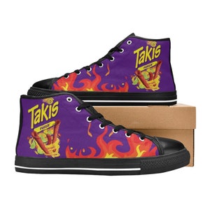 Takis Shoes, Takis Fuego High Top Sneaker, Fan Converse Style High Top ...