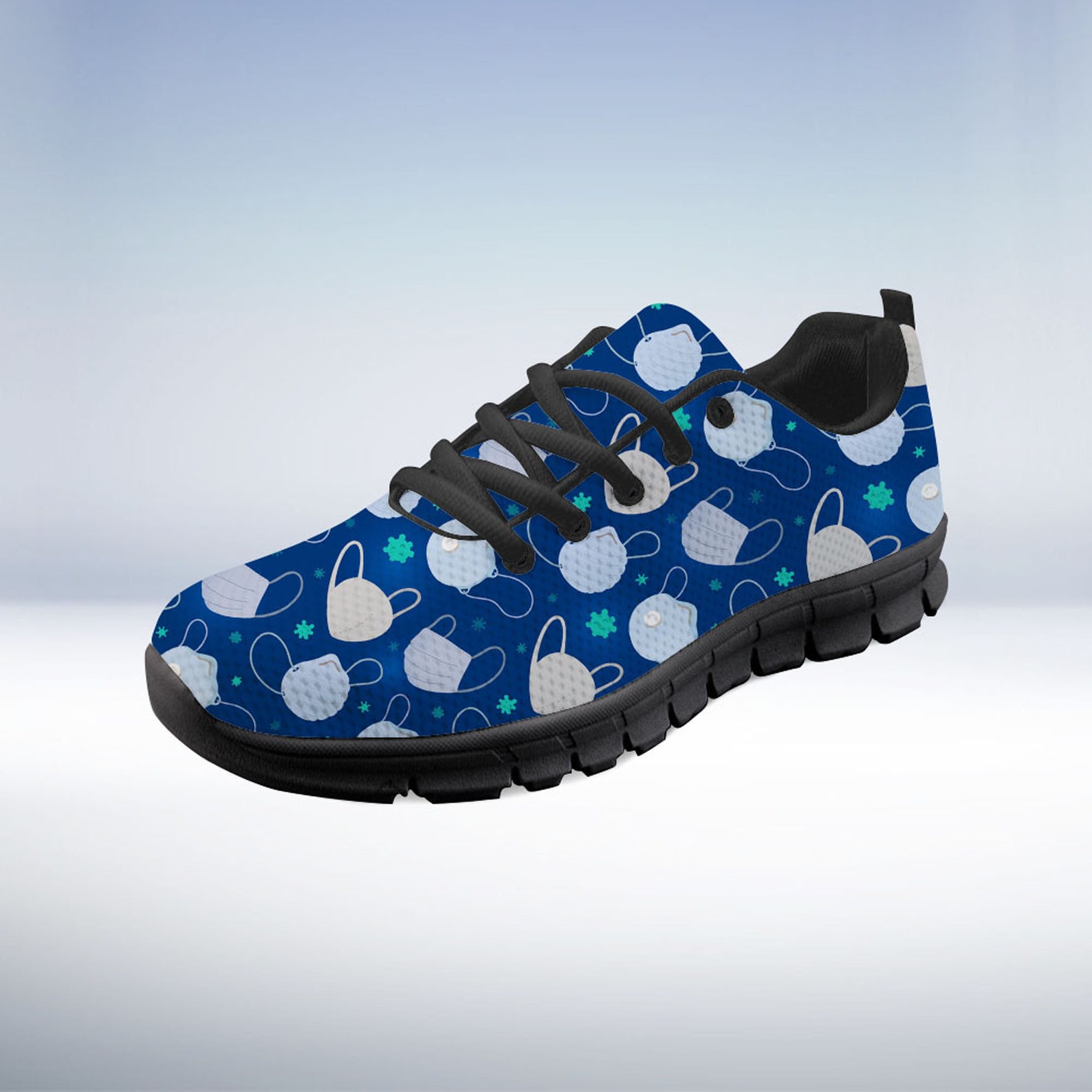 Face Mask Shoes Face Mask Sneaker Tennis Shoe Custom Shoe - Etsy