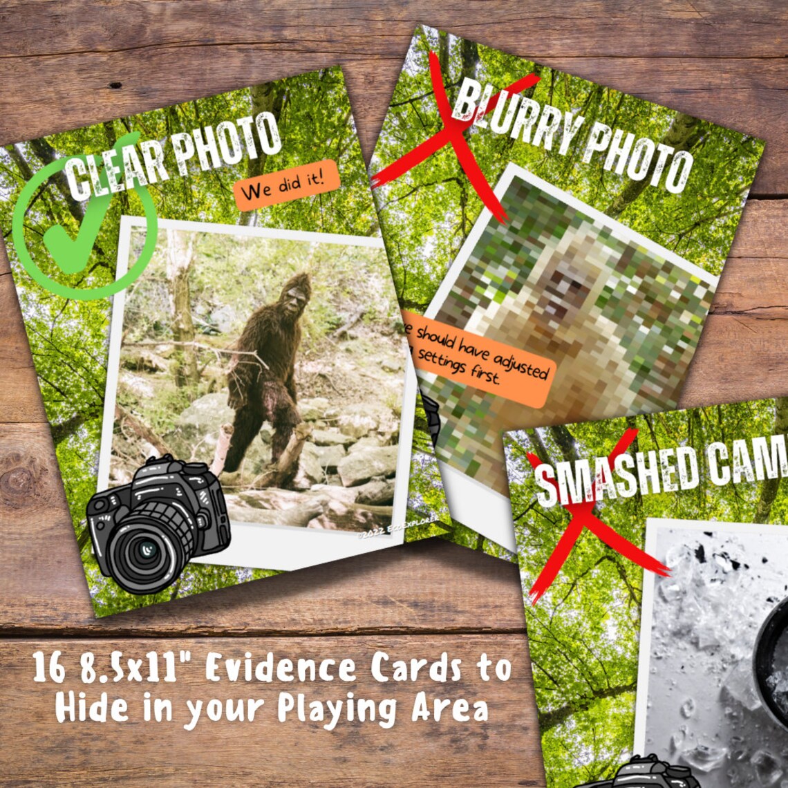 Bigfoot Scavenger Hunt | Sasquatch Search | Hunt for Bigfoot | Summer ...
