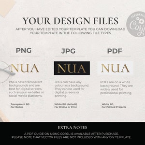 LEAH | Influencer Blogger Business Logo - Premade Diy Logo, Name ...