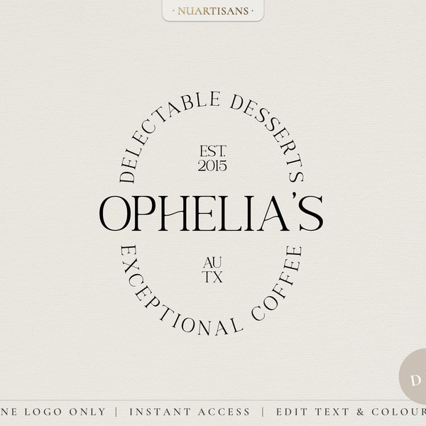 Minimal Bakery Logo - Etsy