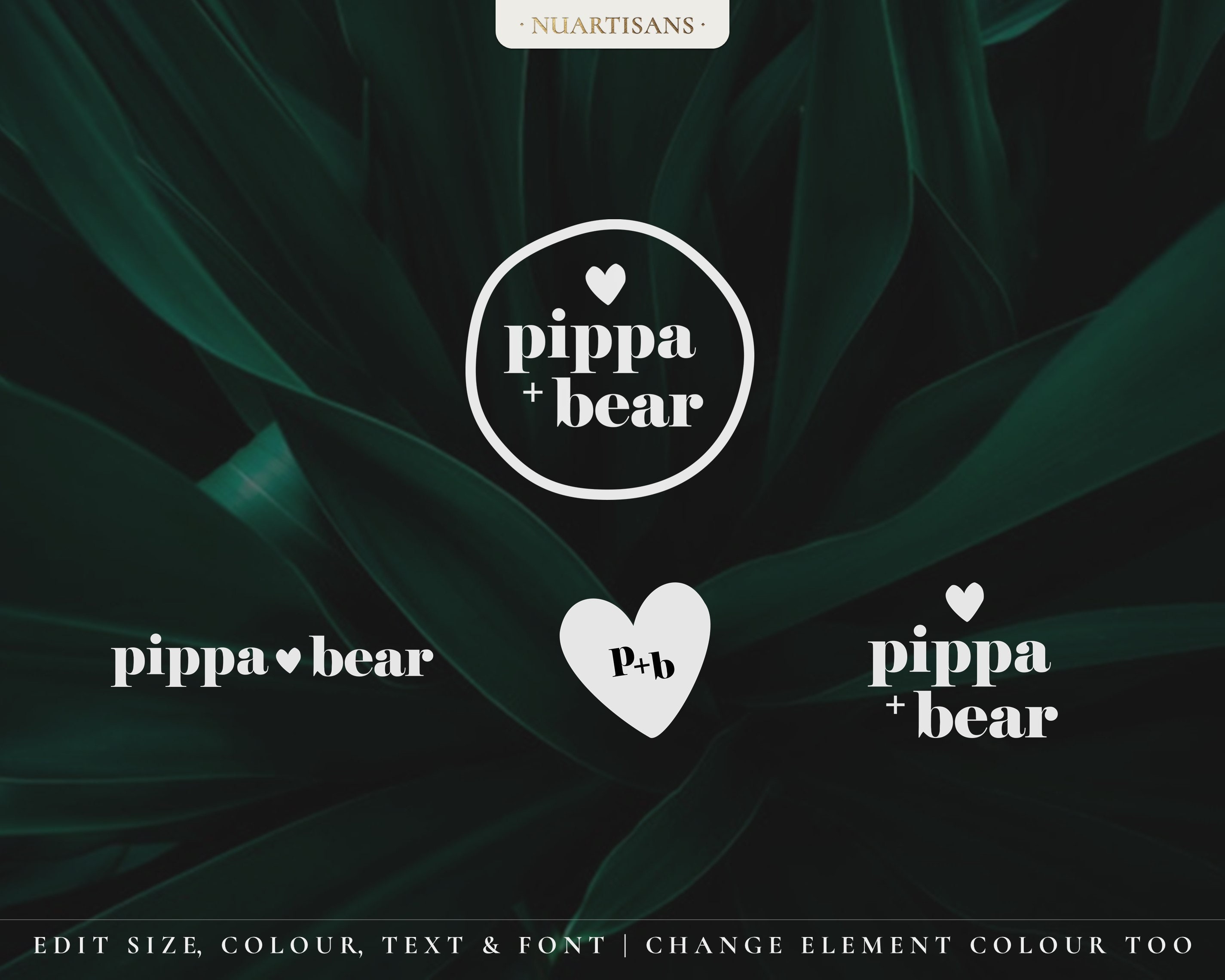 PIPPA | Minimal Childrens Logo, Premade Diy Clothing Logo, Kids Baby ...