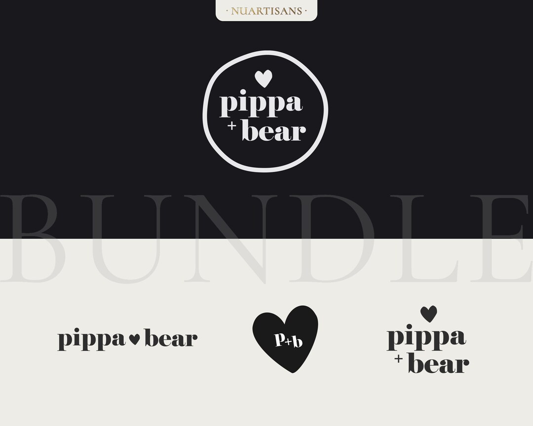 PIPPA | Minimal Childrens Logo, Premade Diy Clothing Logo, Kids Baby ...