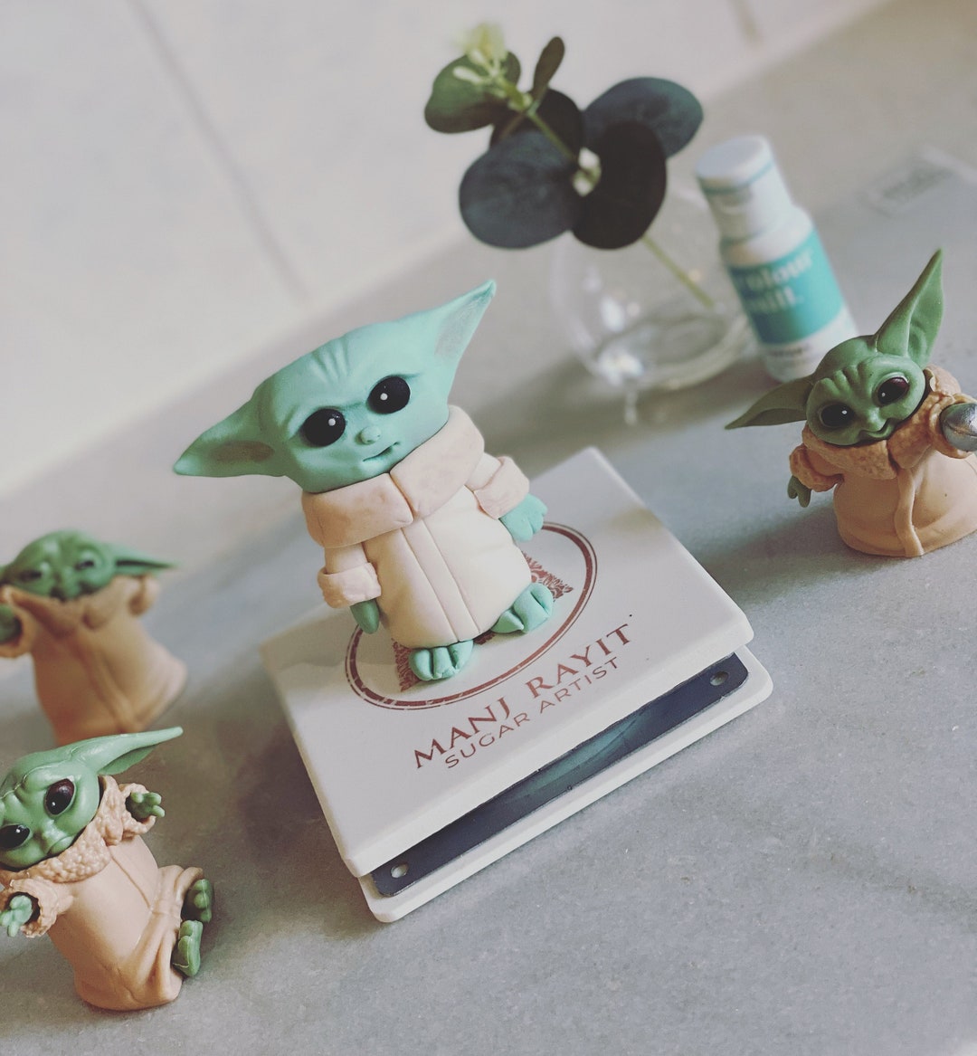 Yoda Cake Topper - Etsy