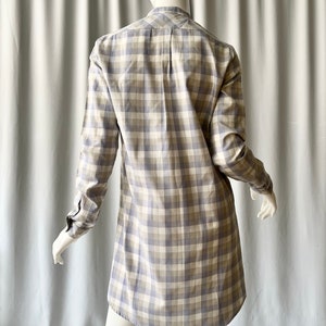 LACOSTE: Lilac Check Tunic Shirt Dress - Etsy