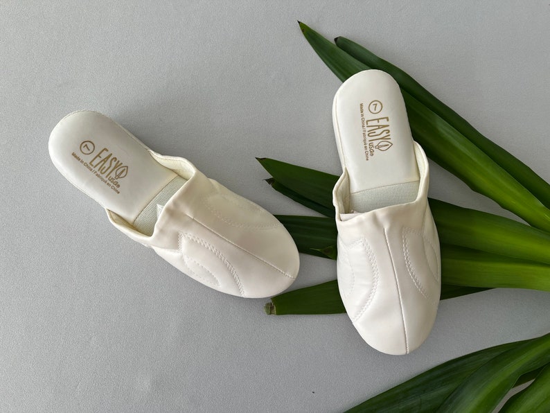 DEADSTOCK Pastel Granny Slippers Boudoir Slippers Slip Ons - Etsy