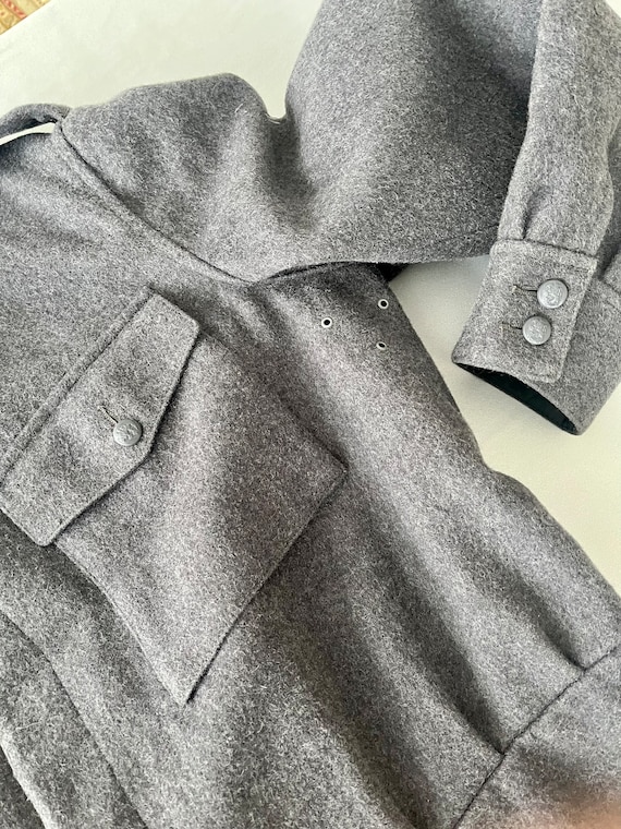 AUTHENTIC; Wool army jacket - Gem