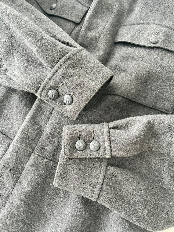 AUTHENTIC; Wool army jacket - Gem