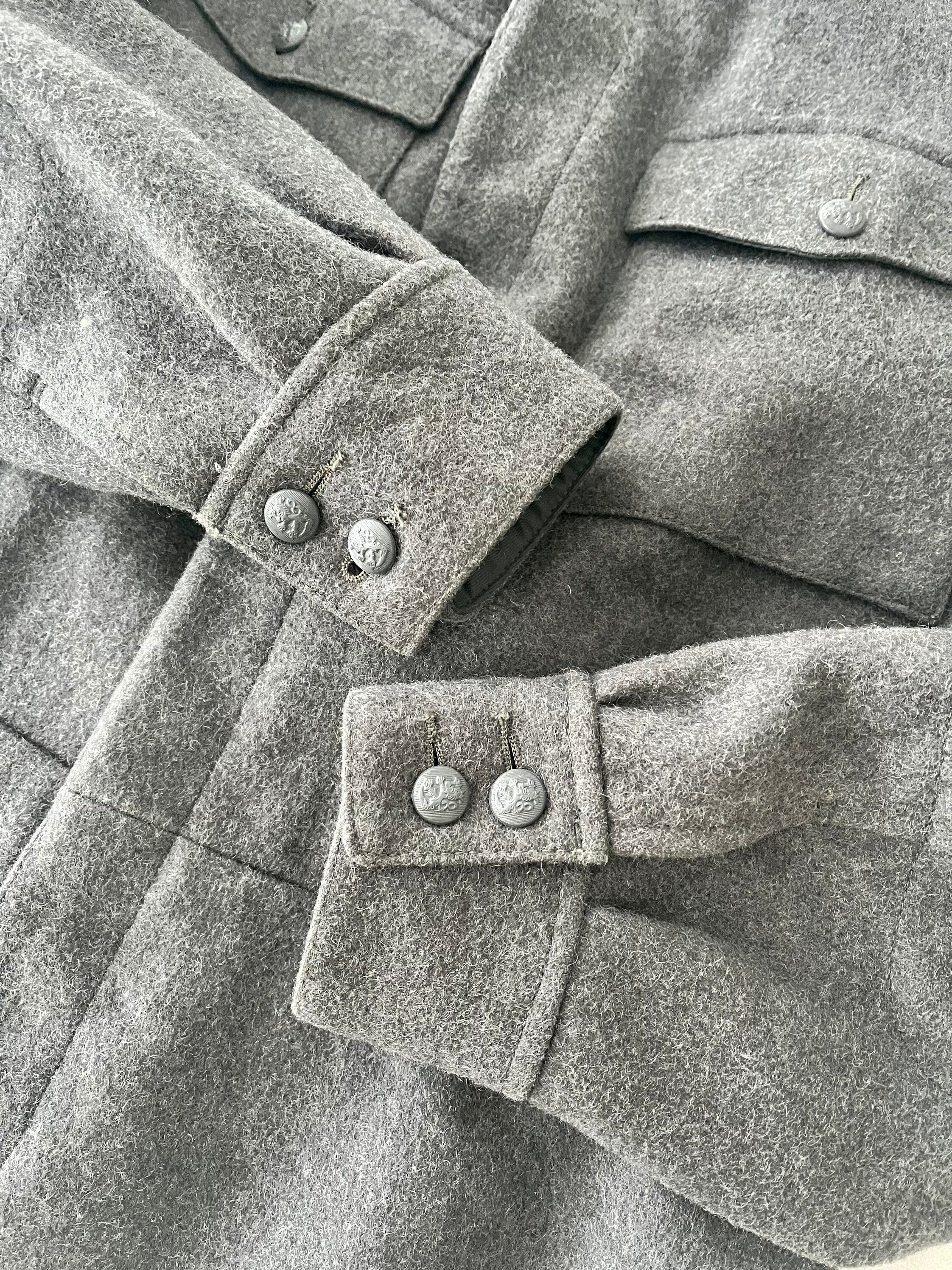 AUTHENTIC Wool Army Jacket - Etsy