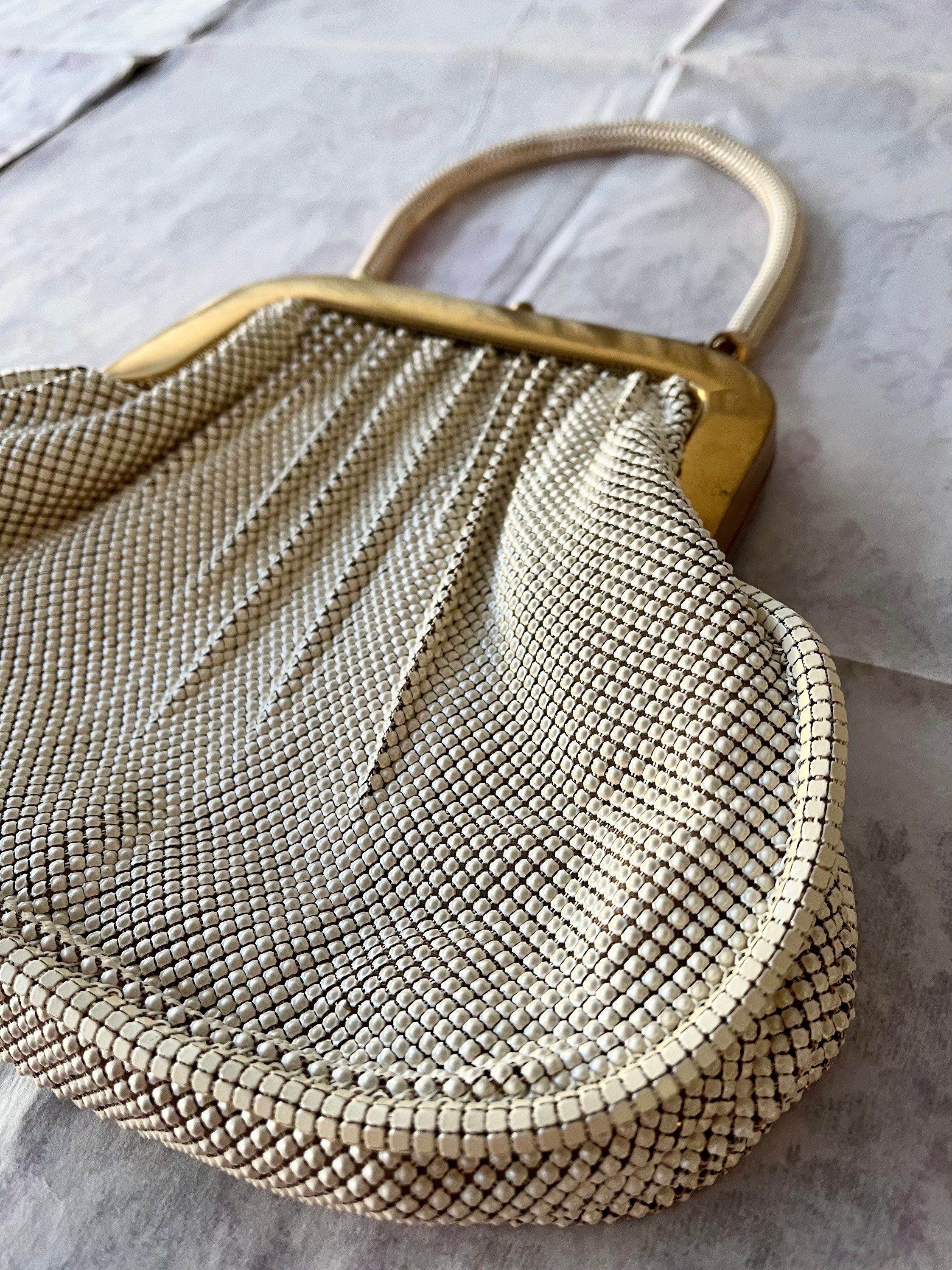 VINTAGE Chain Link Mesh Purse Handbag - Etsy