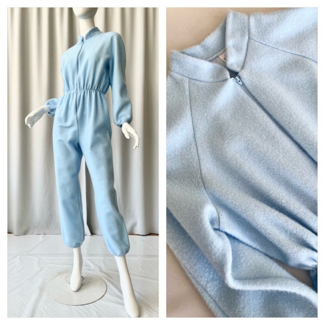 VINTAGE Fleece Pyjama Zip up Adult Onesie One Piece - Etsy