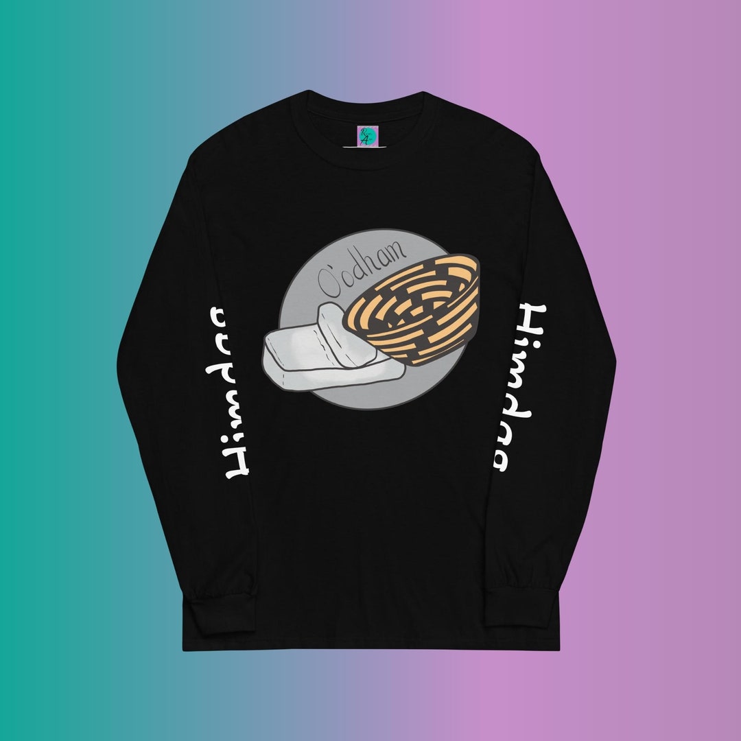 O'odham Basket and Grinding Stone Long-sleeved Shirt | Plus Size Akimel ...