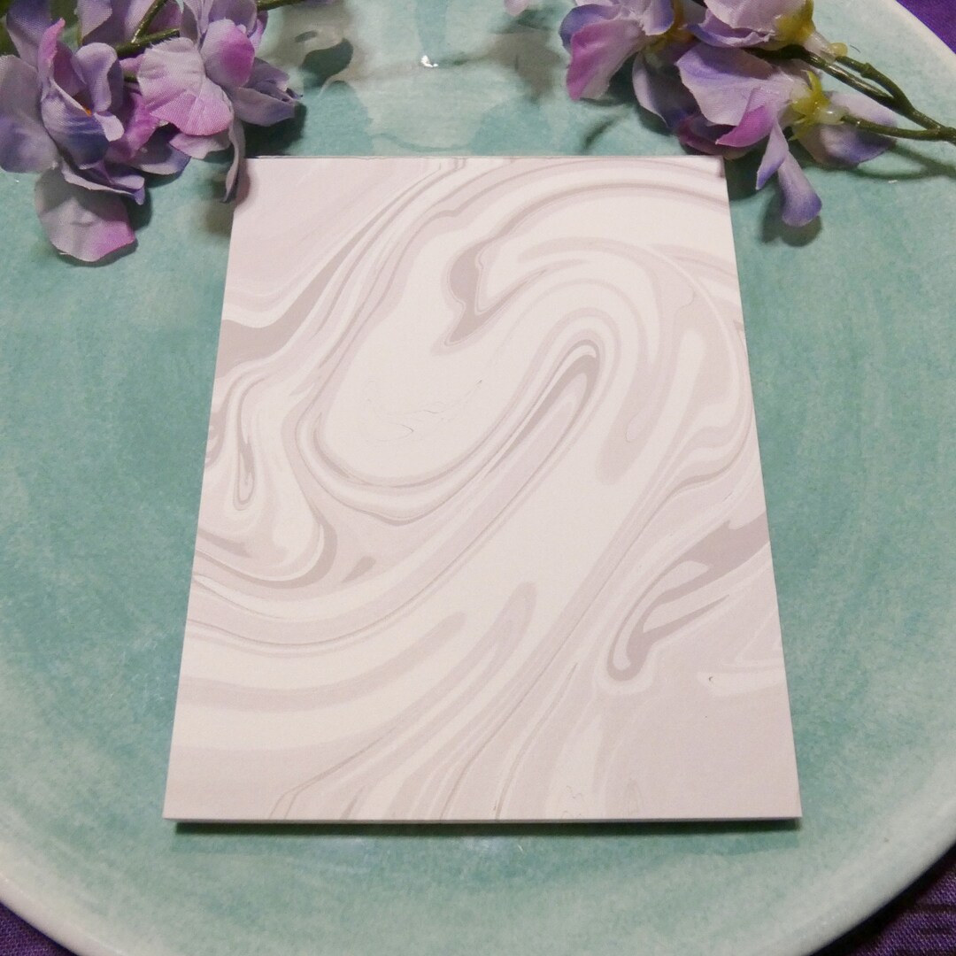 Marble Swirl Notepad: Minimalist Stationery, Scrapbook Paper - Etsy