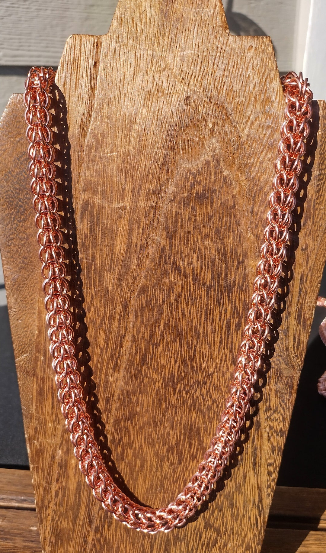 Copper Persian Chain Necklace - Etsy