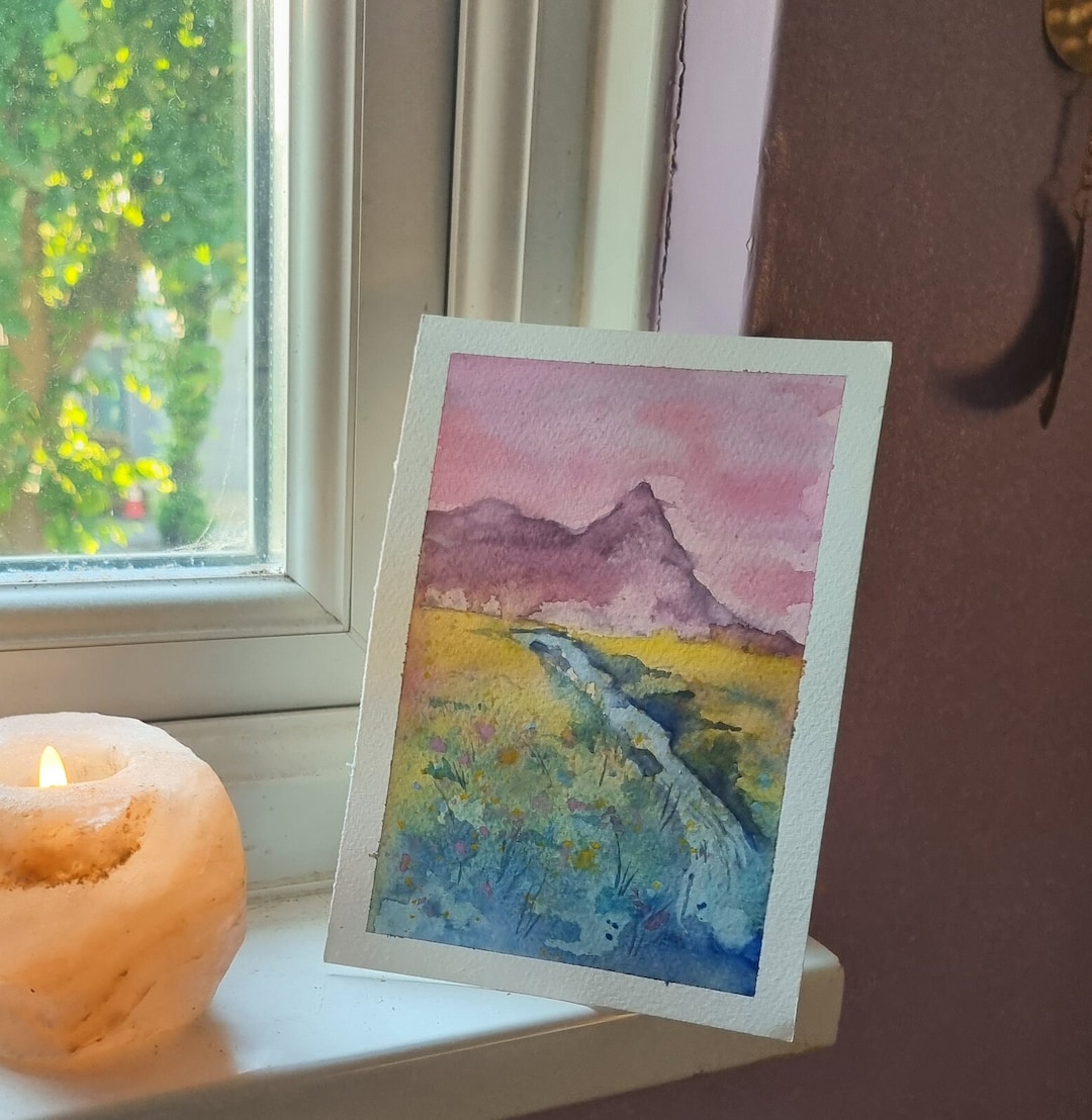 Pride Landscape Series Pansexual Pride Flags as Landscape Paintings. - Etsy