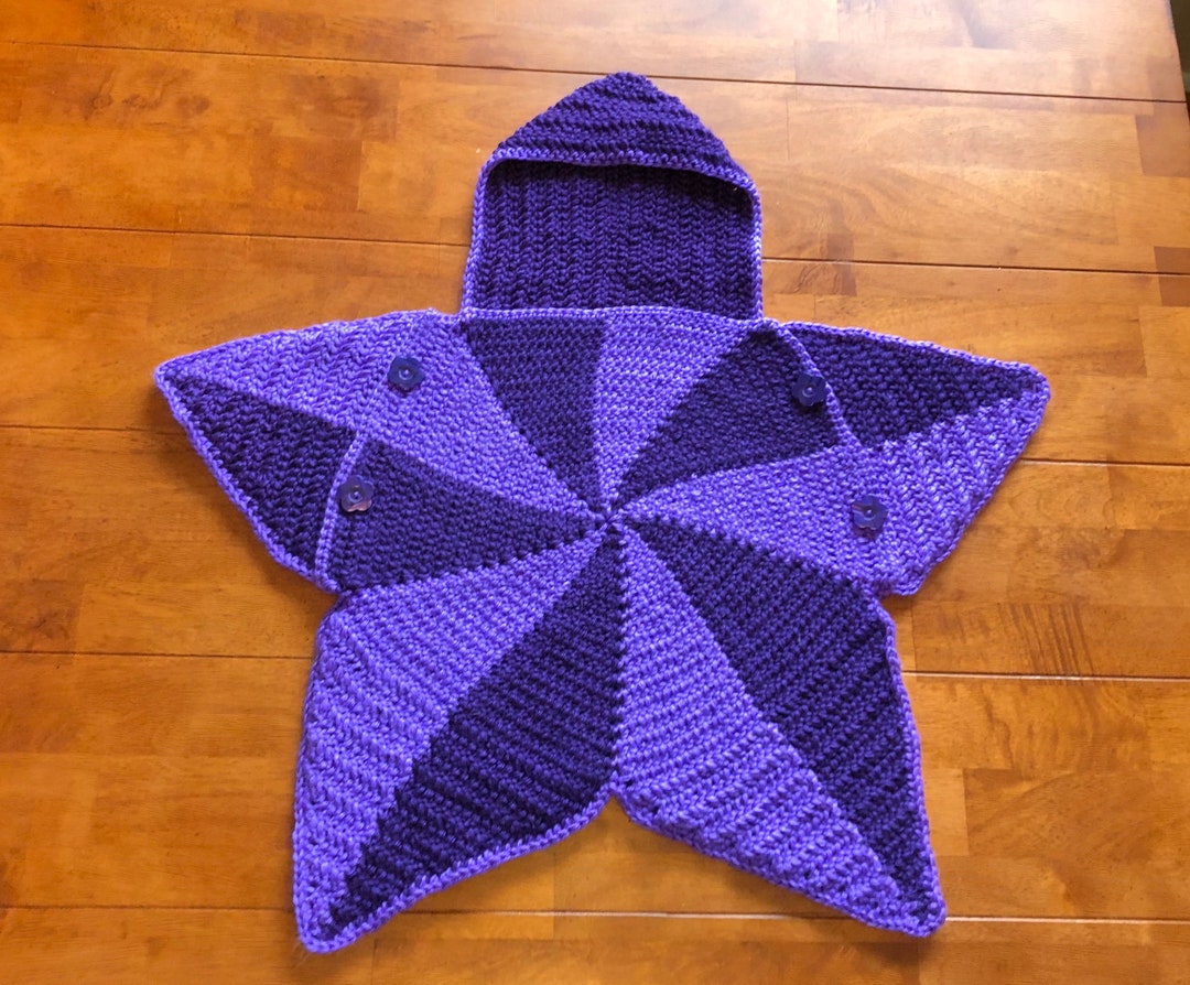 Pinwheel Purple Baby Star Blanket Wrap - Etsy