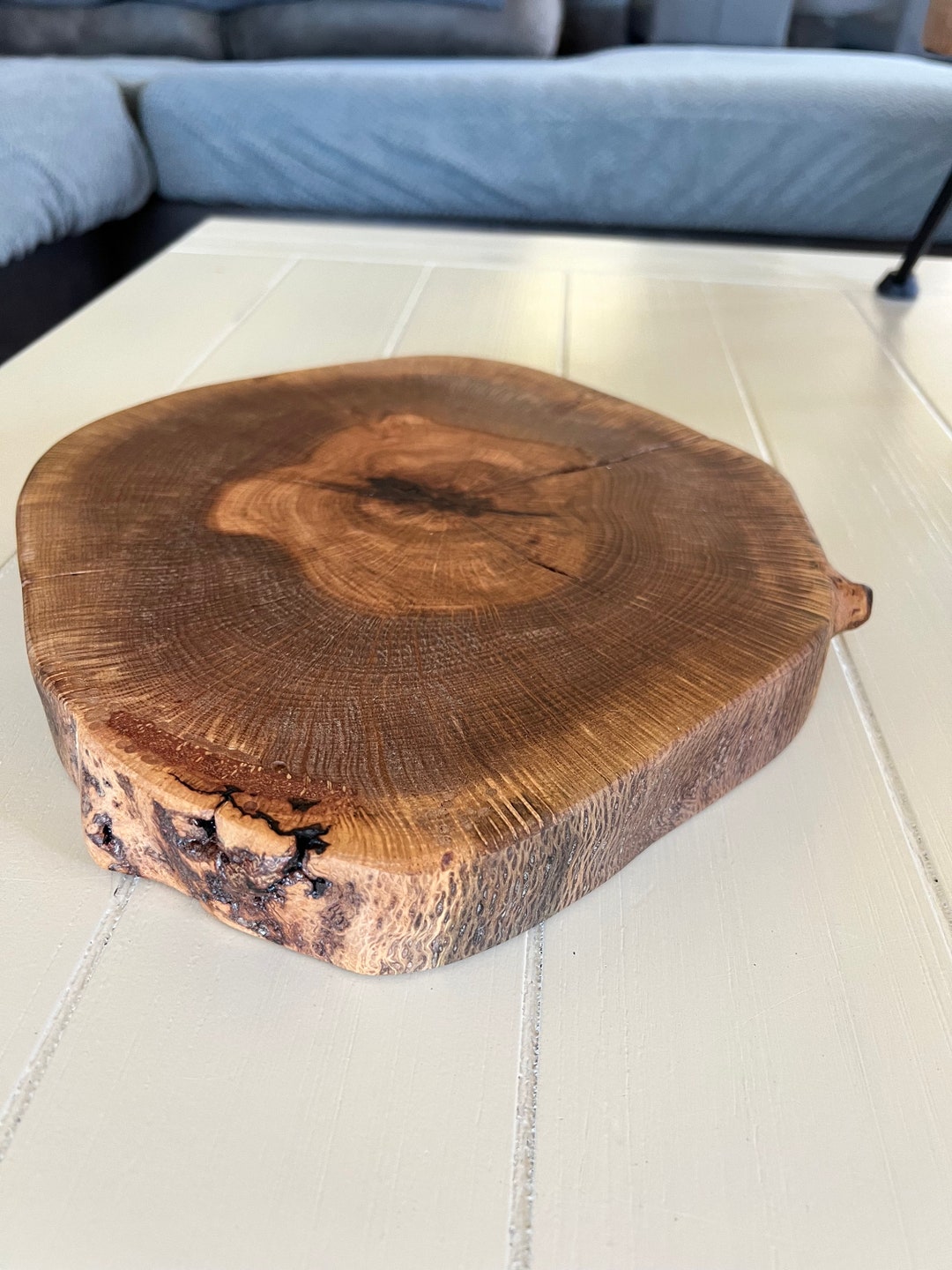 Valley Oak Round, Trivet, Board, Cake Stand, Centerpiece. Rare Find - Etsy