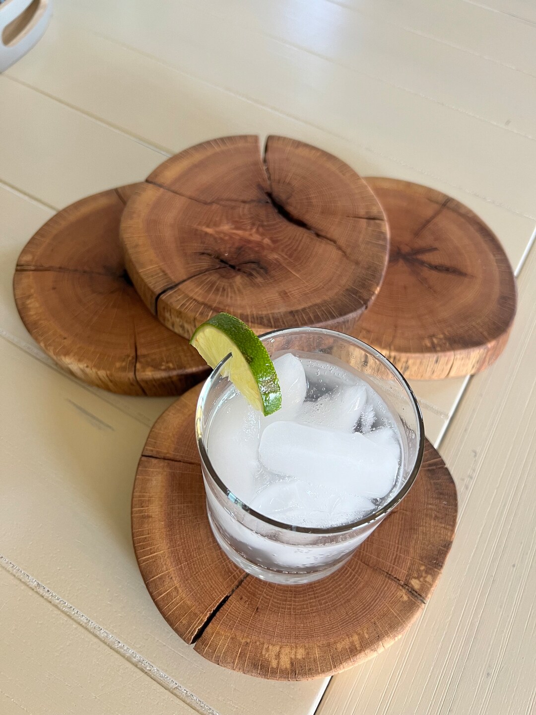 Valley Oak Large Round Coasters - Etsy