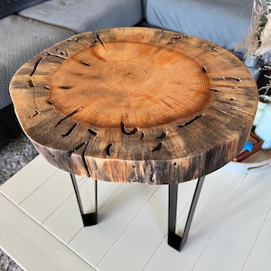Live Edge Pine Table, Stool, Stand - Etsy