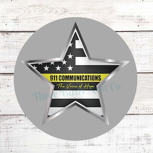 911 Police Dispatcher First Responder Wreath Sign - Etsy