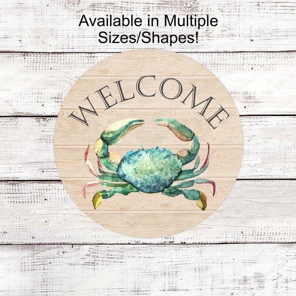Crab Sign - Etsy