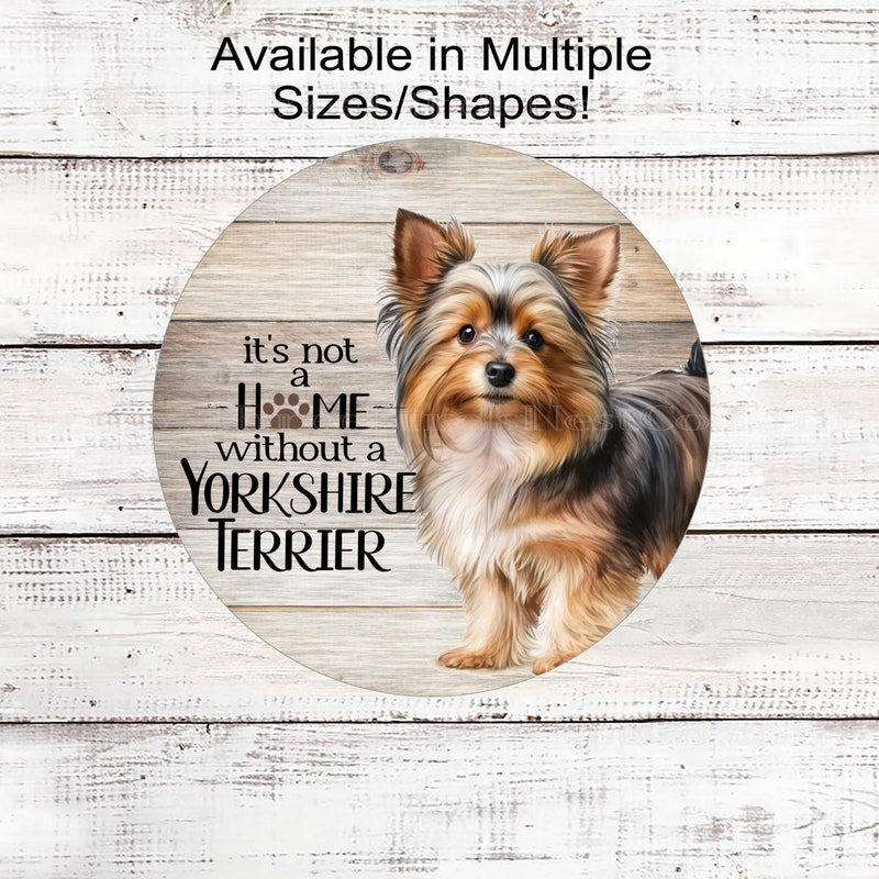 Yorkie Signs - Etsy