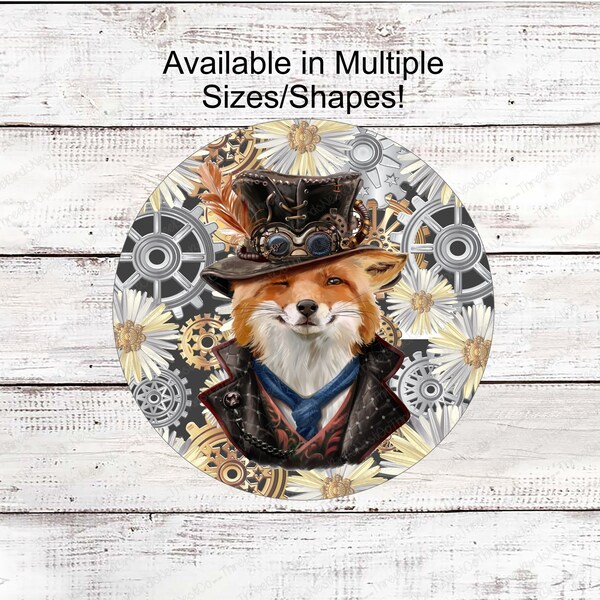 Steampunk Fox - Etsy