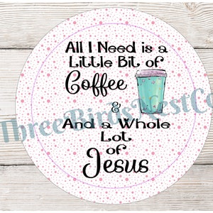 Christian Wreath Sign Coffee and Jesus Sign Coffee and - Etsy