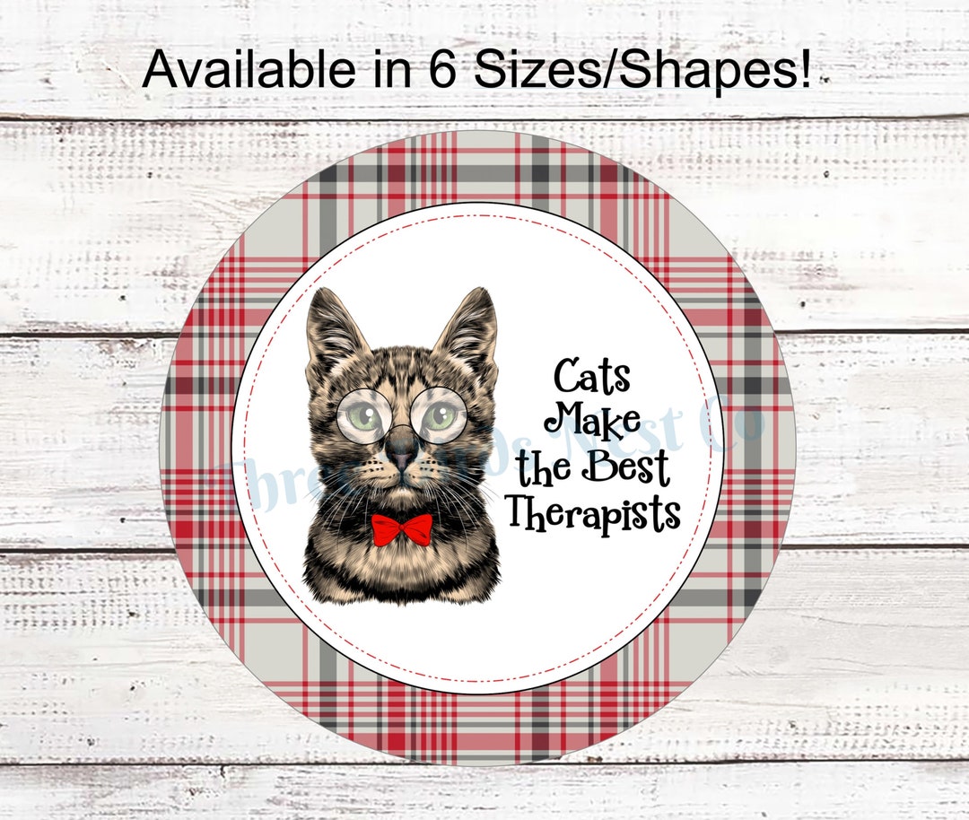 Cat Wreath Signs - Cat Wreath - Cat Sign - Pet Wreath - Cat Lover ...